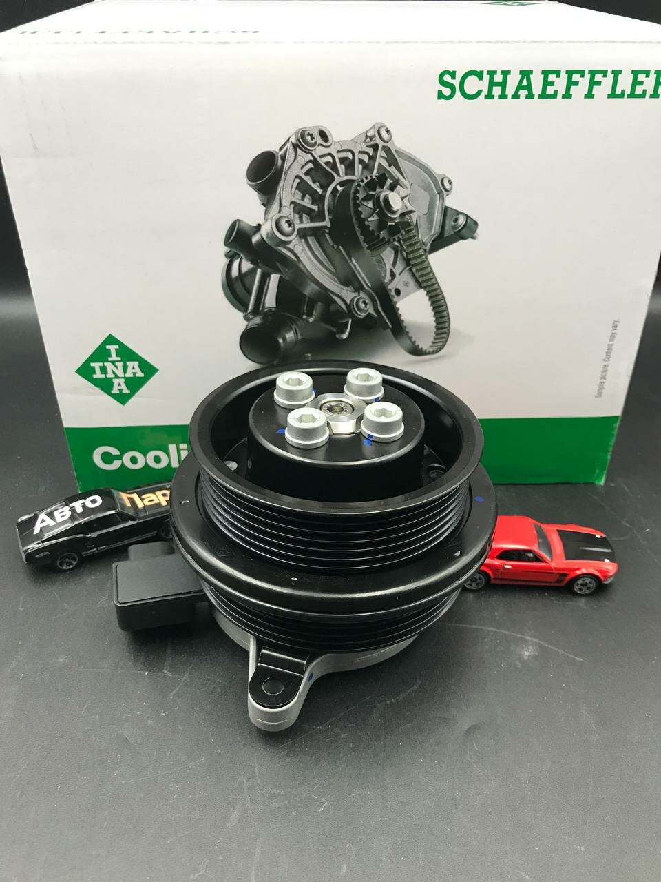 Помпа водяная оригинал FABIA 1.4 TSI RS 10-14 TOURAN/TIGUAN 1.4 TSI 10- 03C121004. артикул - 538073210 INA