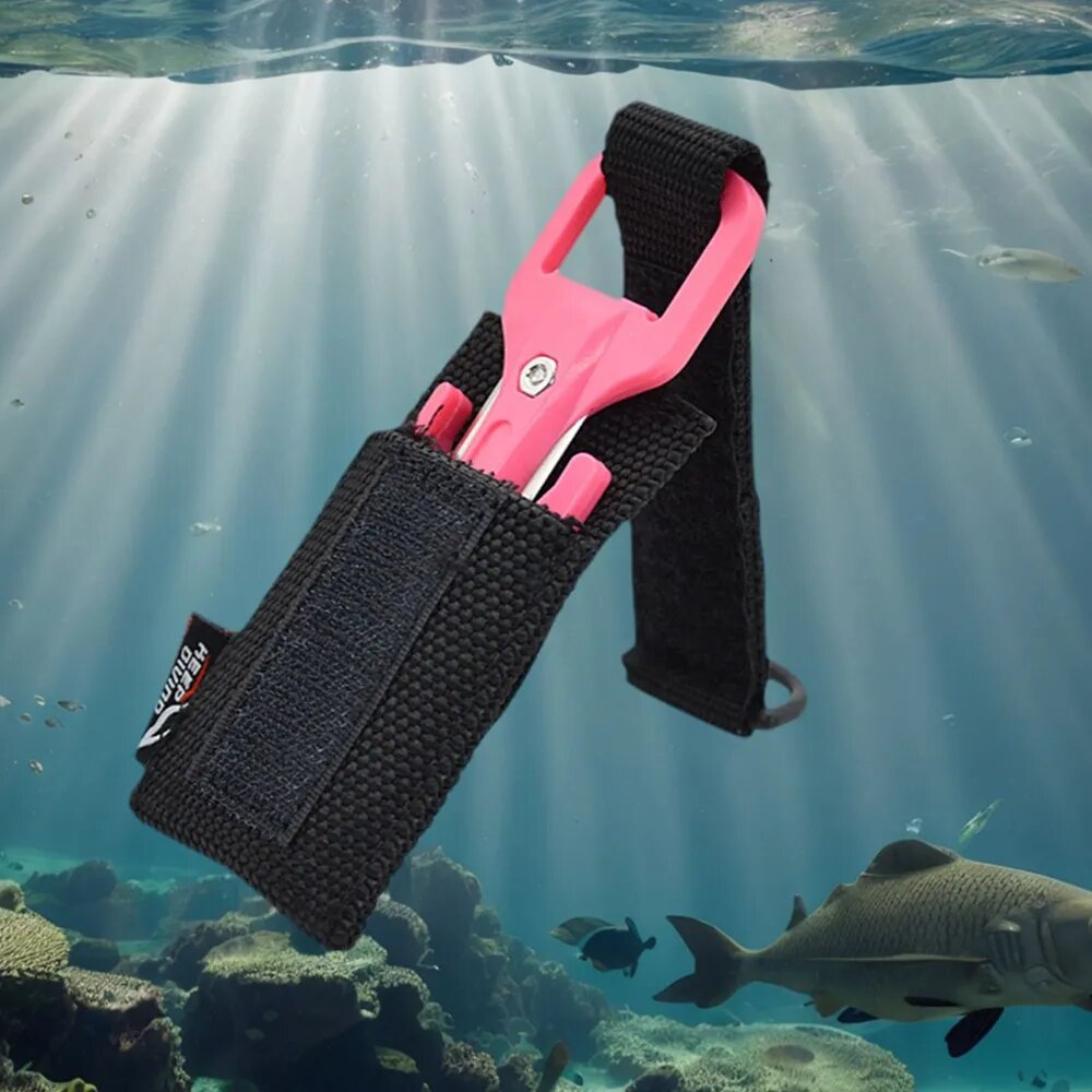 Набор для снорклинга Keep Diving, чехол для ножа из нейлона, с запасными лезвиями — фото 1