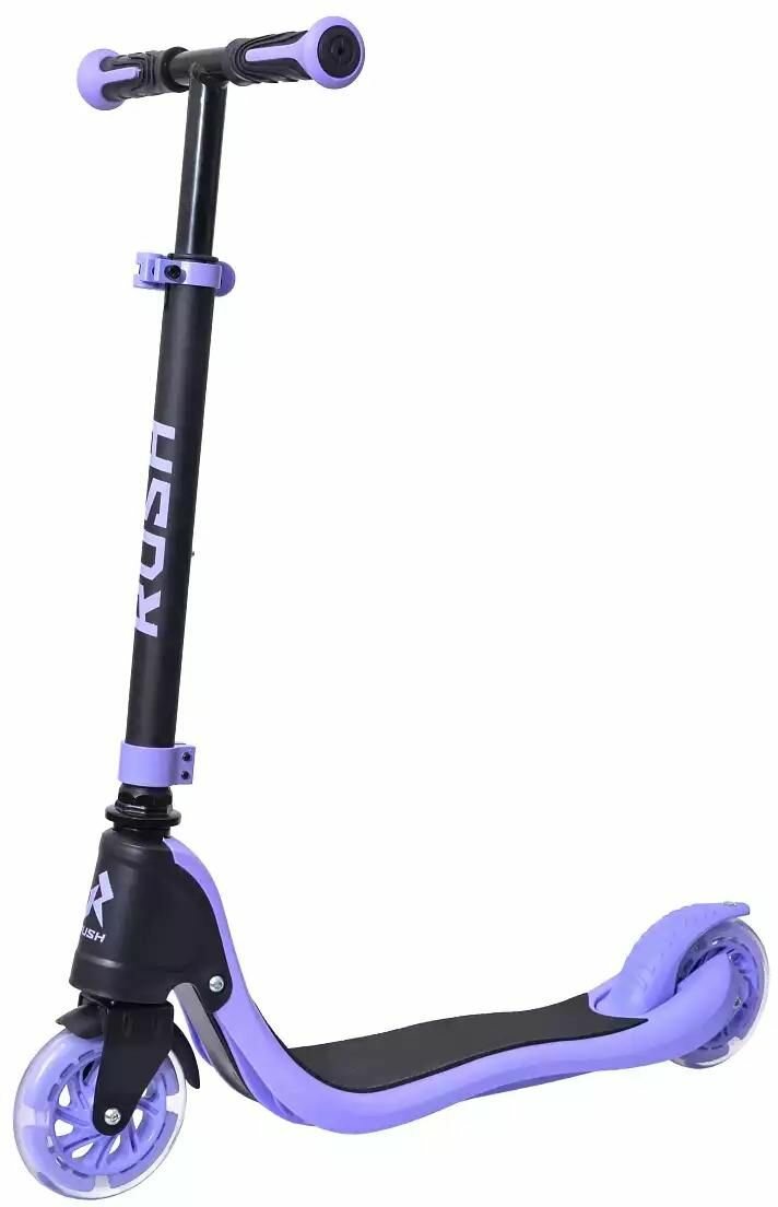 Самокат RUSH ACTION Двухколесный, Violet, 120 мм, нагрузка до 100 кг