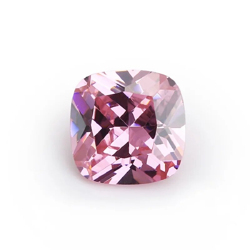 Кубический цирконий 3x3~10x10 мм для ювелирных изделий Розовый, 10x10mm (50pcs), Pink