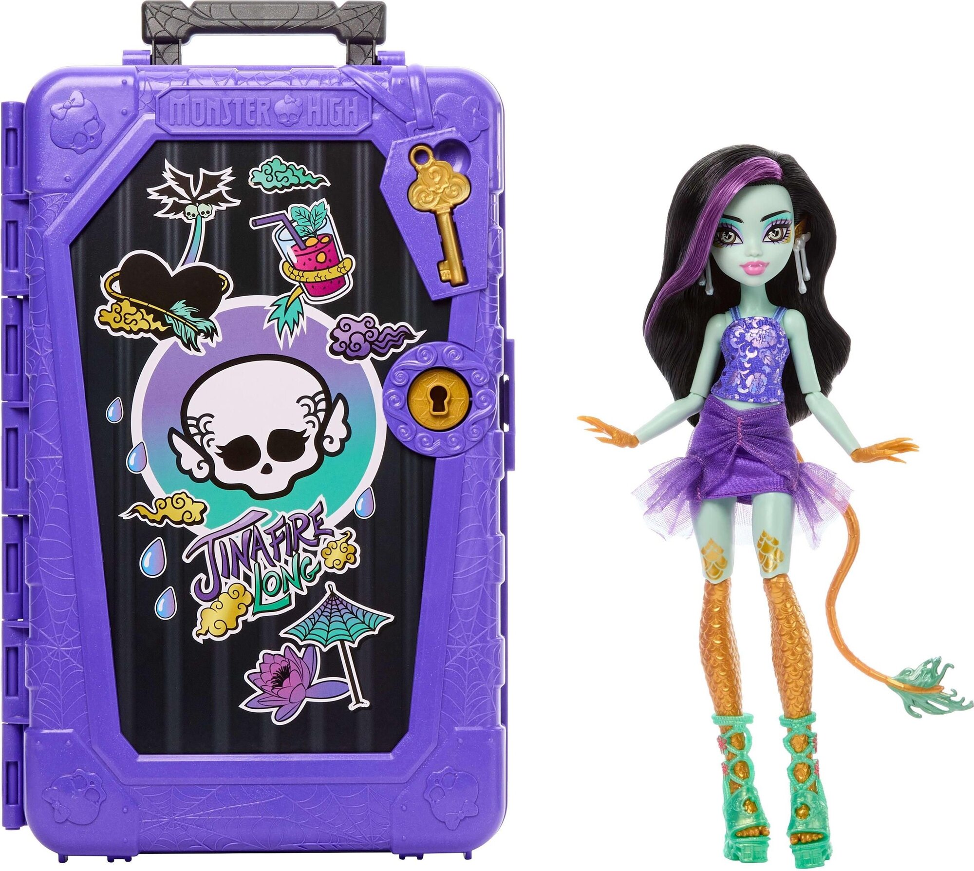 Кукла Mattel Monster High Skulltimate Secrets Дженифер Лонг JDR52, 27 см