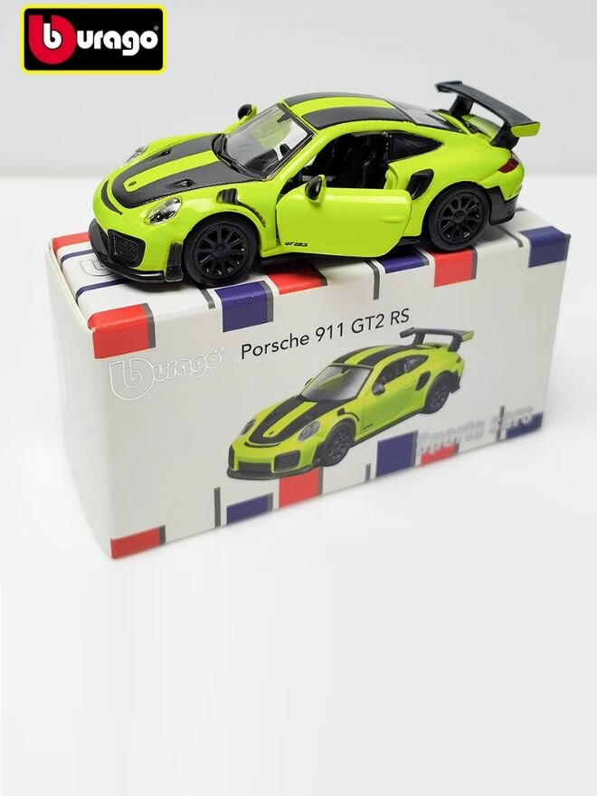 Коллекционная модель легкосплавного автомобиля/1:64/ Porsche 911 GT2 RS