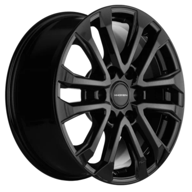Диск колесный Khomen Wheels KHW1805 (JAC T6 Pickup) 7,5x18 6x139,7 Dia106.1 ET30 цвет Black