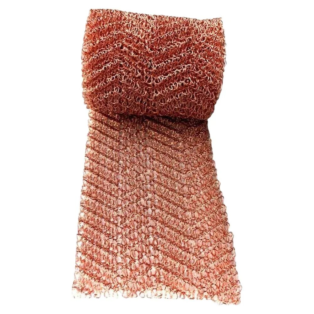 Сетка садовая ограждающая, Пластик, 2 м, Медь, коричневый, 200х150х50мм