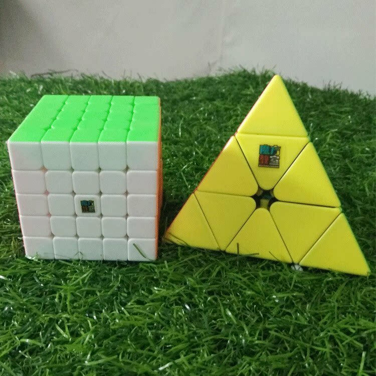 Кубик Рубика Magic Domain Culture 3x3 «Треугольная пирамида» — развивающая игрушка для школьников, начинающих, для