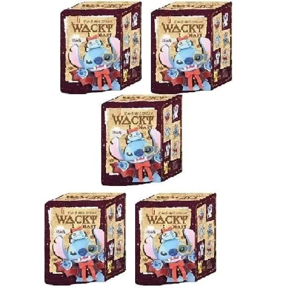 Куруми Wacky Diary Stitch Blind Box Figure Surprise Model 5 предметов Фигурка Стич