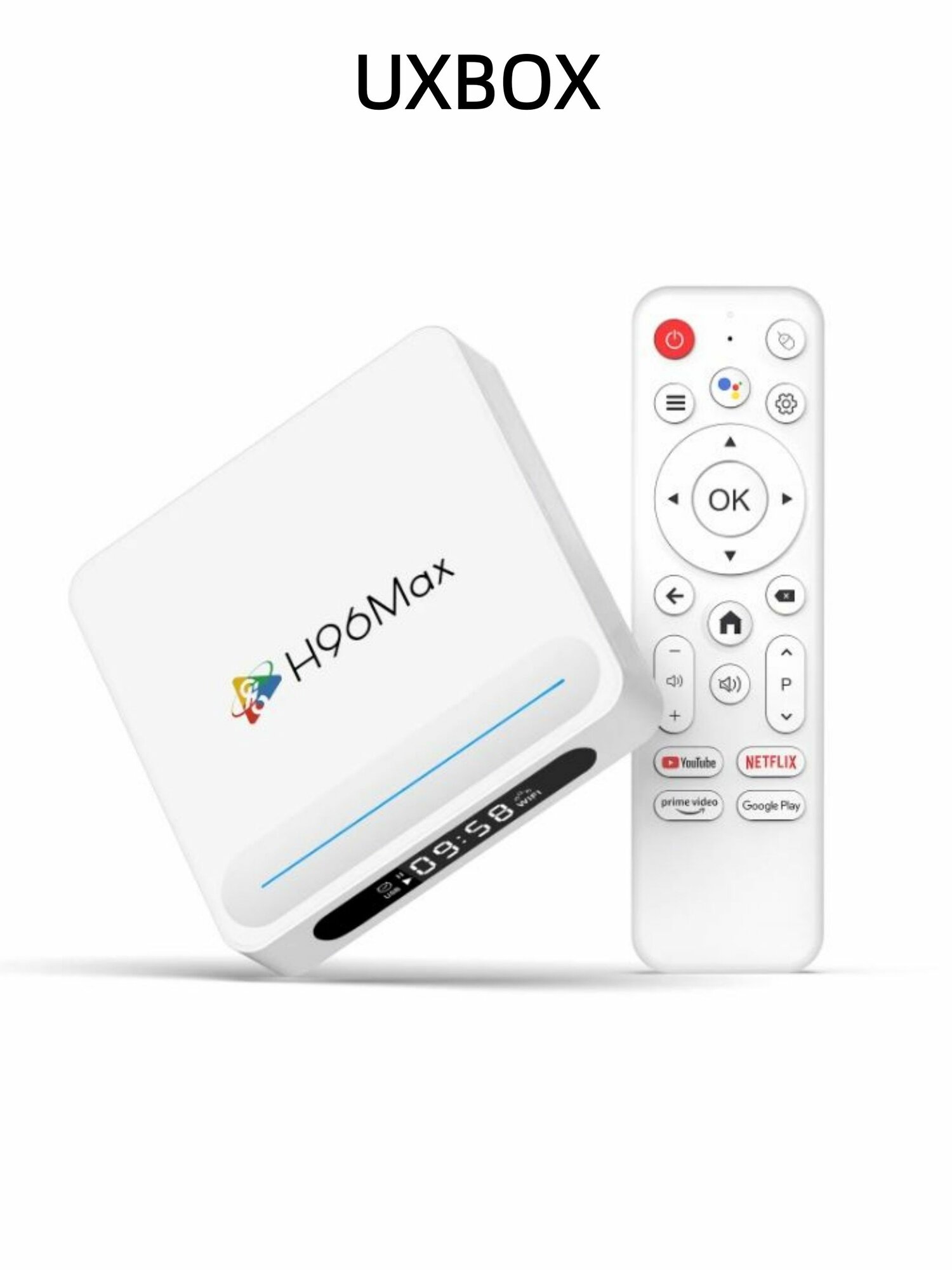 H96 Max H618 Plus Android 14 Караоке Смарт Медиаплеер,4ГБ/32ГБ WIFI6/BT5.4, RJ-45, USB, обновление OTA онлайн