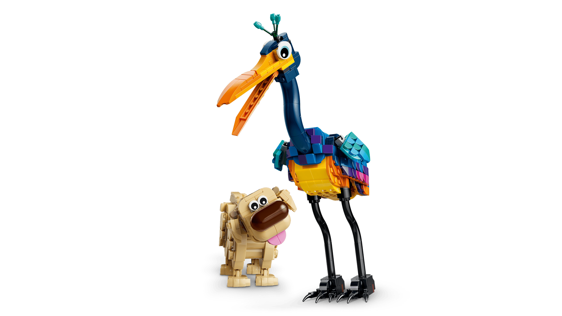 Конструктор LEGO Disney 43290 Вверх: Кевин и Даг, разноцветный, 628 дет. — фото 1