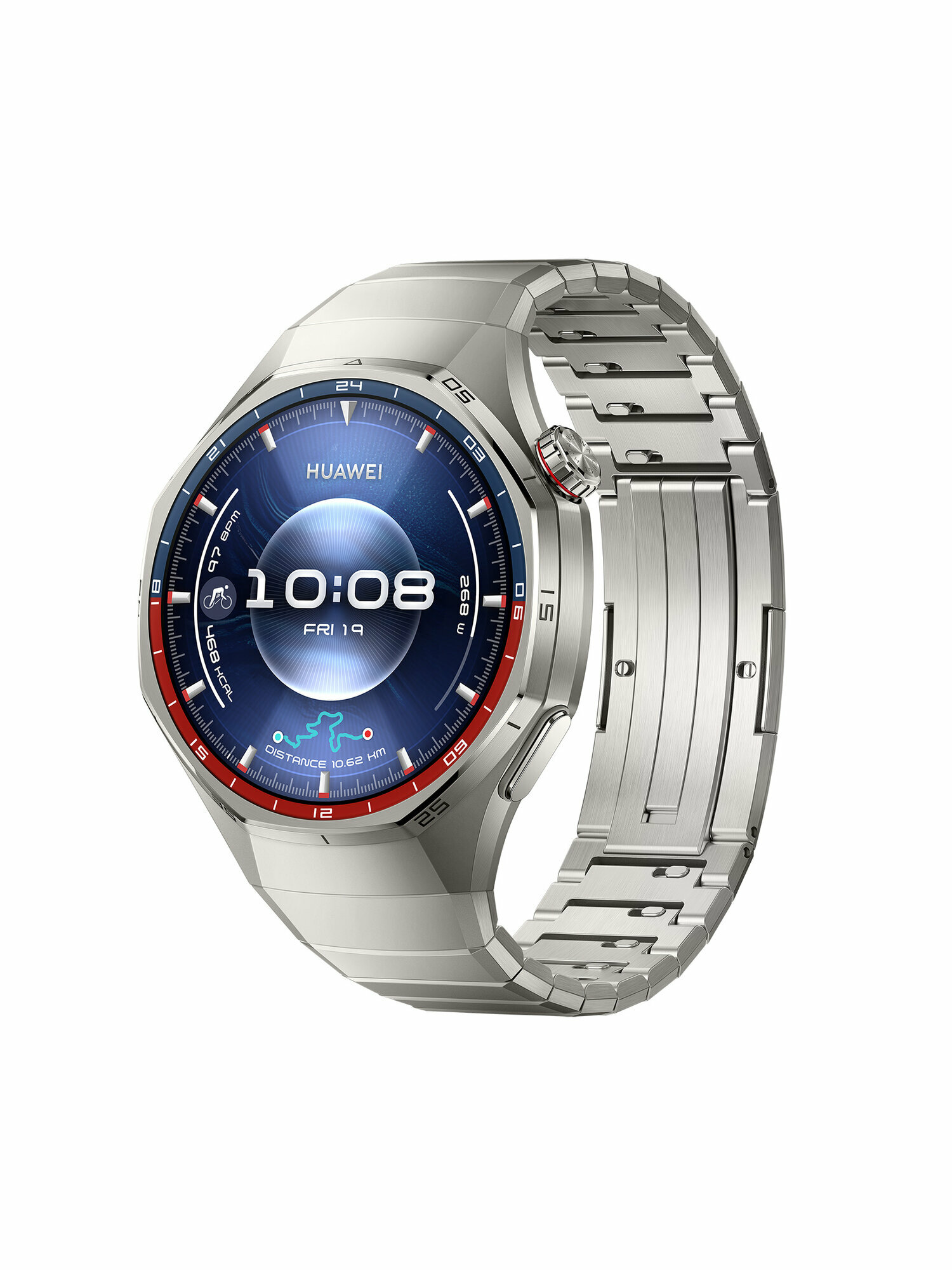 Смарт-часы HUAWEI Watch GT 6 Pro 46mm (ATM-B29), Титановый ремешок, (55020FWB)