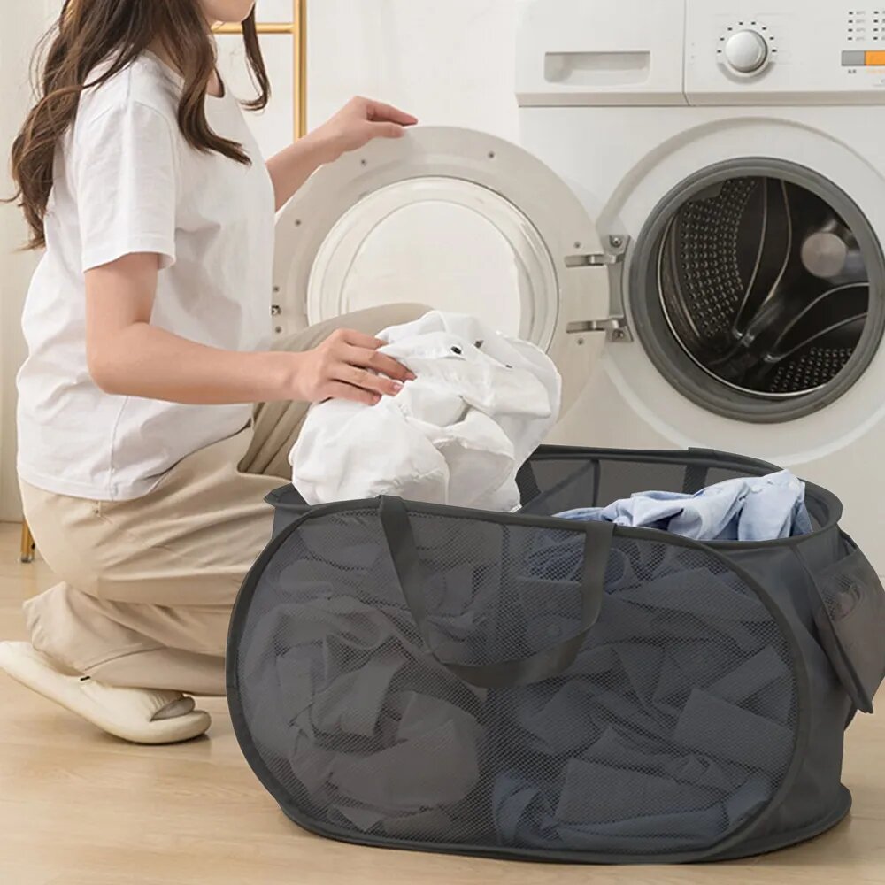 Lanwzho Корзина для белья, 75 л, 1 шт