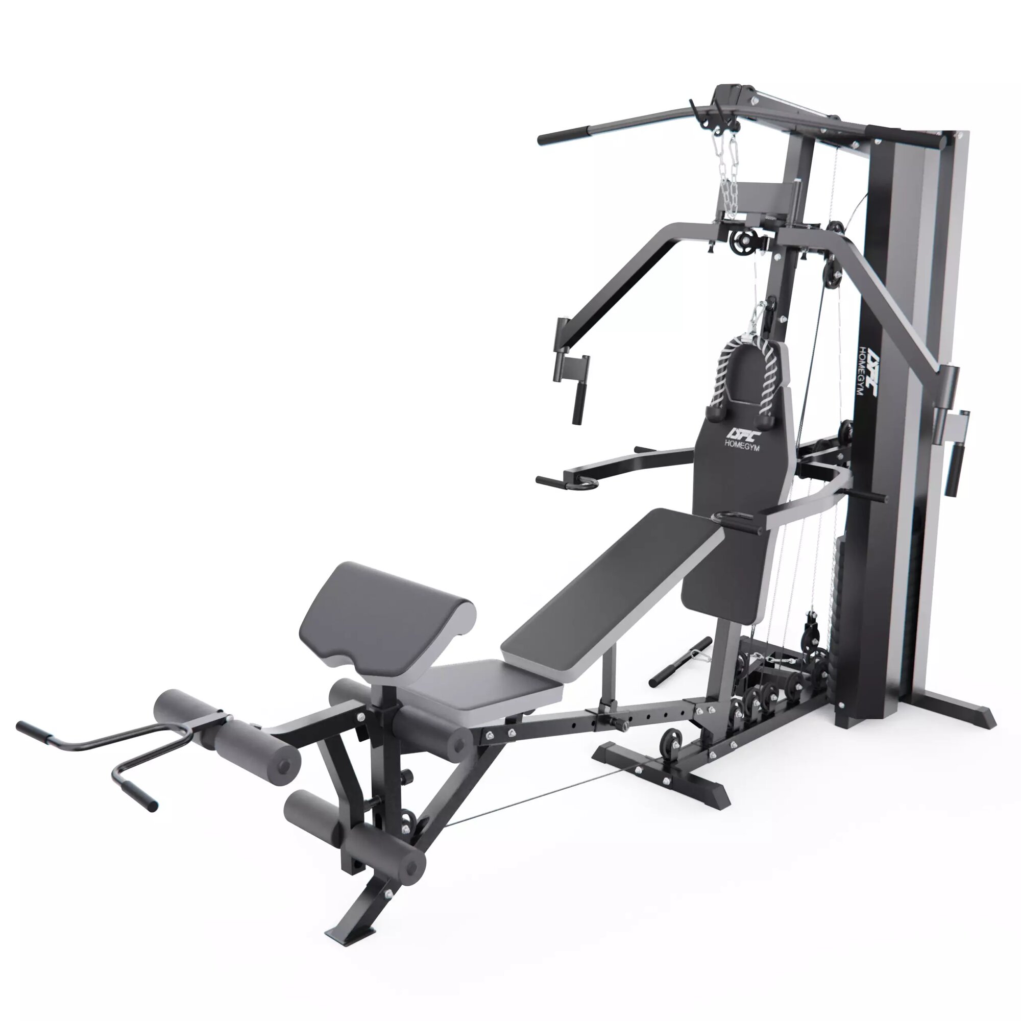 Многофункциональный силовой комплекс DFC D70119 / стек 77 кг