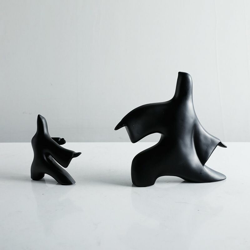 Скандинавская фигурная скульптура, креативный декоративный элемент, абстрактное искусство, портретное украшение для демонстрационных залов, гостиных и декора прихожей.