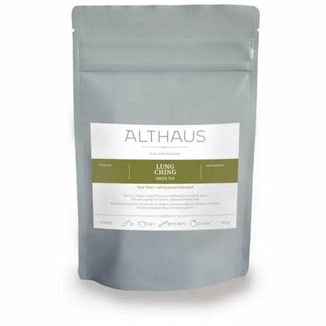 Чай Althaus Lung Ching, зелёный, 100 гр.
