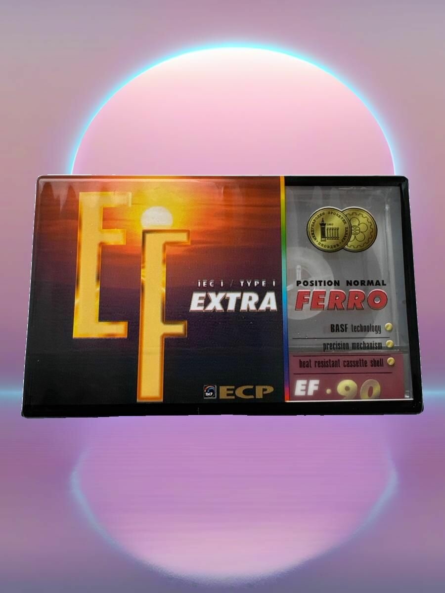 Аудиокассета ECP UF EXTRA FERRO 90 (1 шт)