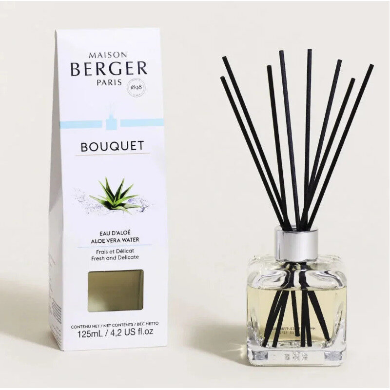 Диффузор Maison Berger Aloe Vera Water 125 мл / Парфюм для дома Мейсон Бергер Вода Алоэ Вера
