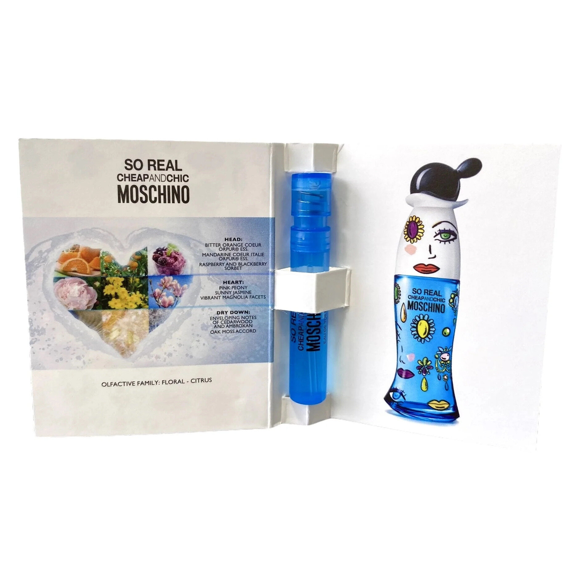 Туалетная вода Moschino So Real Cheap Chic миниатюра 1 мл / Пробник духов Москино Со Реал Чип Шик