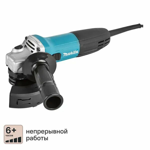 Угловая шлифмашина Makita GA5030R, 125мм, плавный пуск, антирестарт, 2,7кг, 11000об/мин