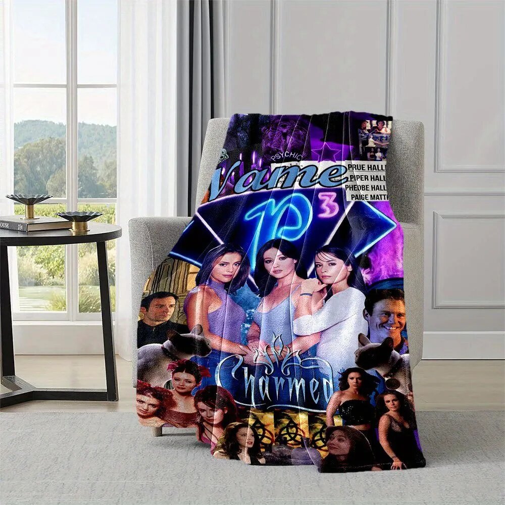 Плед 152x204 см фланель плюшевый, для пикника 3d-эффект