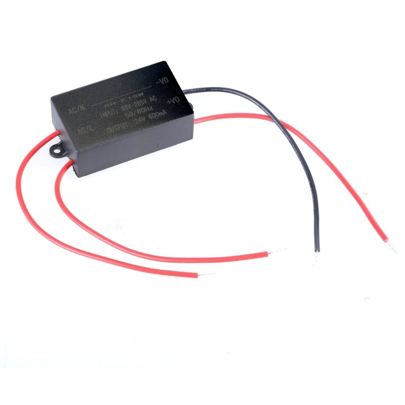 Источник Питания 24V От 85V-265V до 24V 600mA Светодиодный Источник Питания Низковольтный Преобразователь Штекер для Внутреннего Наружного Светодиодного Освещения