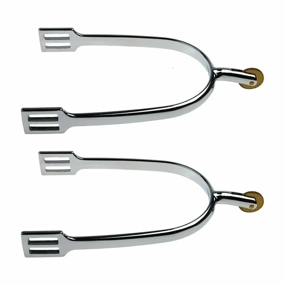 Прочные шпоры для верховой езды с хромированным покрытием, длина шеи 30 мм, снаряжение для велоспорта