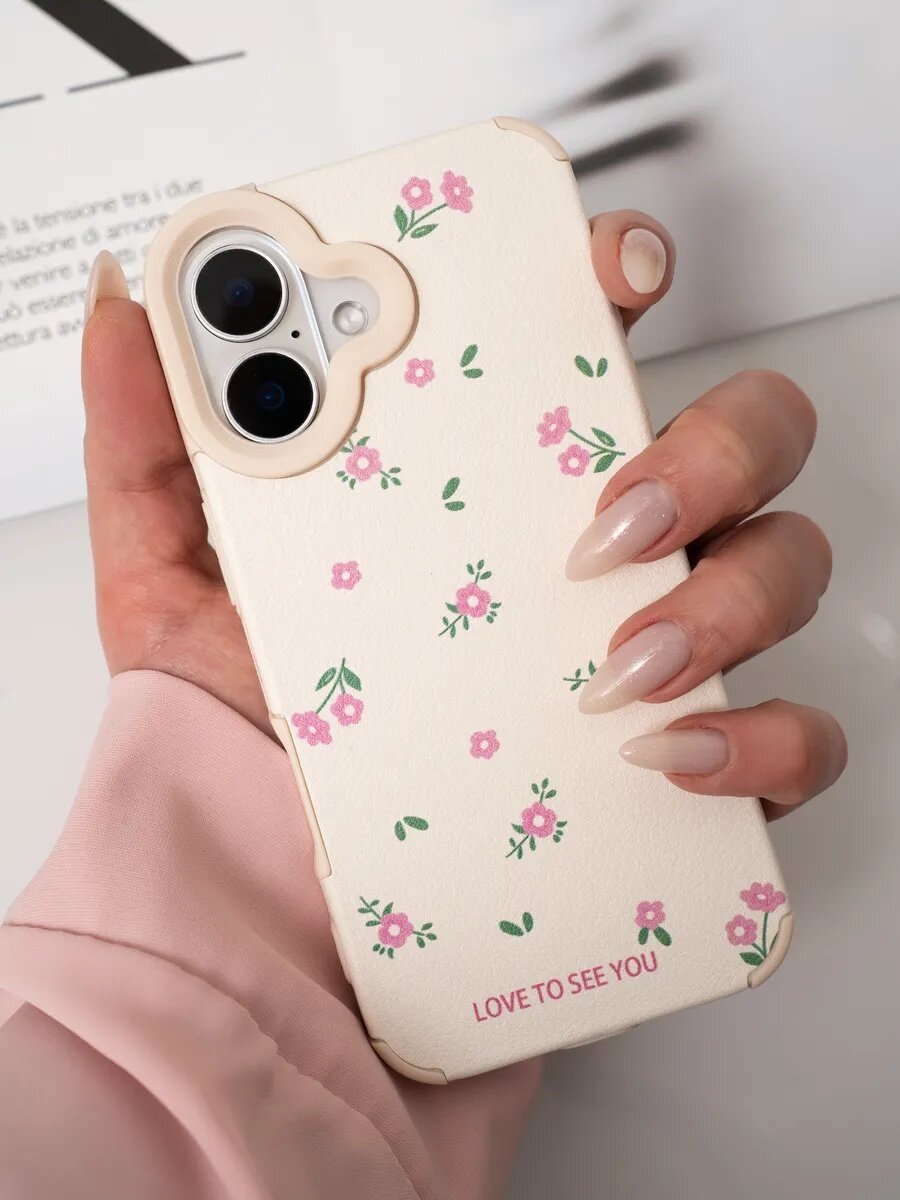 Стильный чехол ОКейси для iPhone 17 с премиум защитой камеры и прозрачным принтом