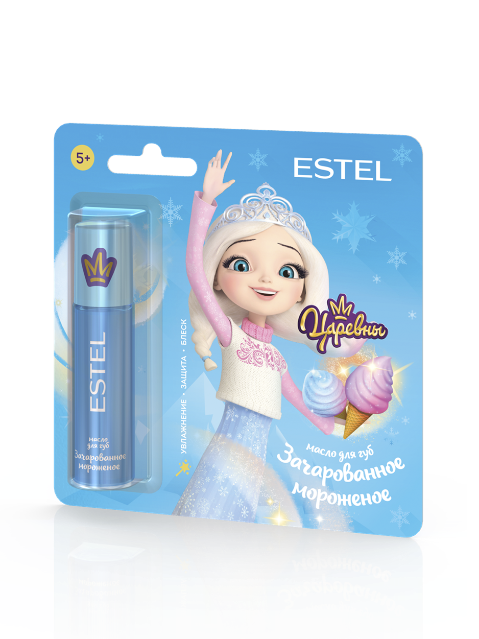 Масло для губ Estel Царевны Зачарованное мороженое, детское, 13мл