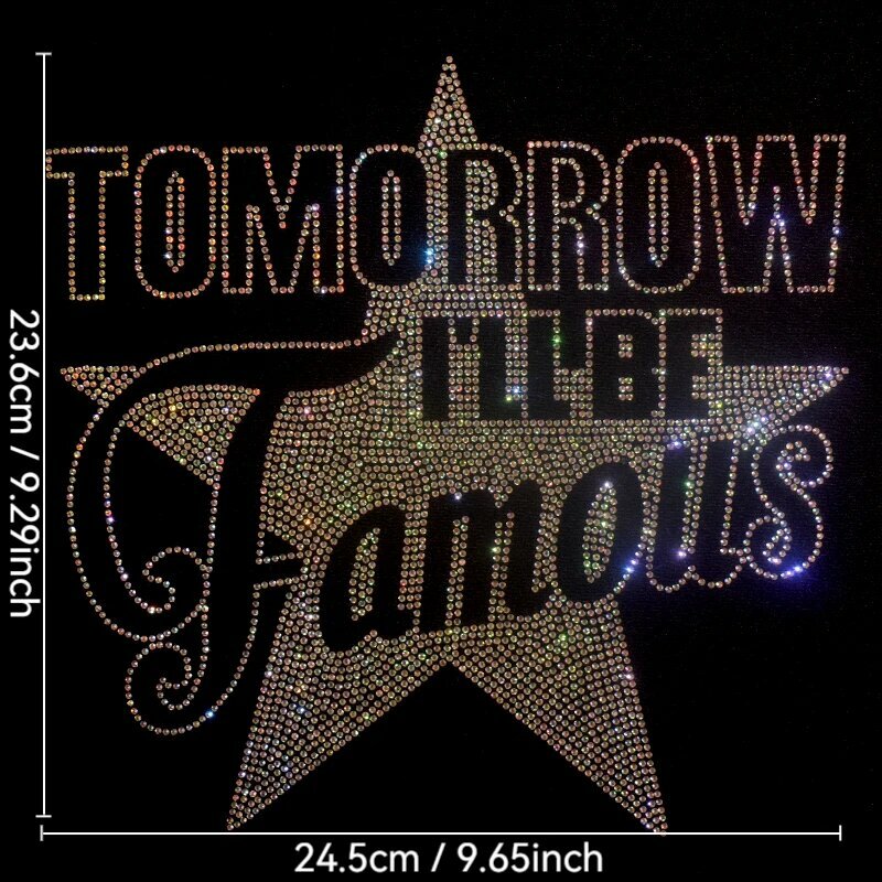 Алмазные звезды для декорирования одежды