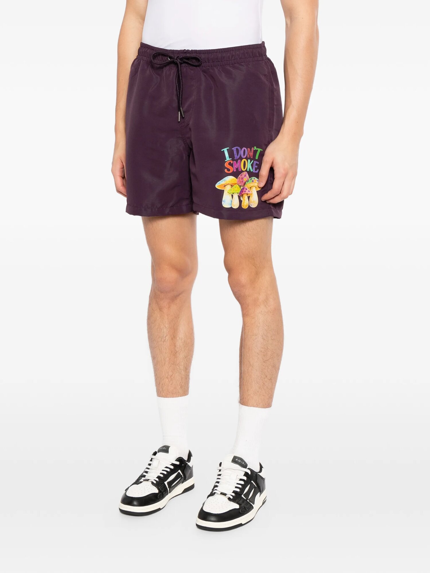 Шорты для плавания Melt Print drawstring shorts, размер 3XL, purple — фото 1