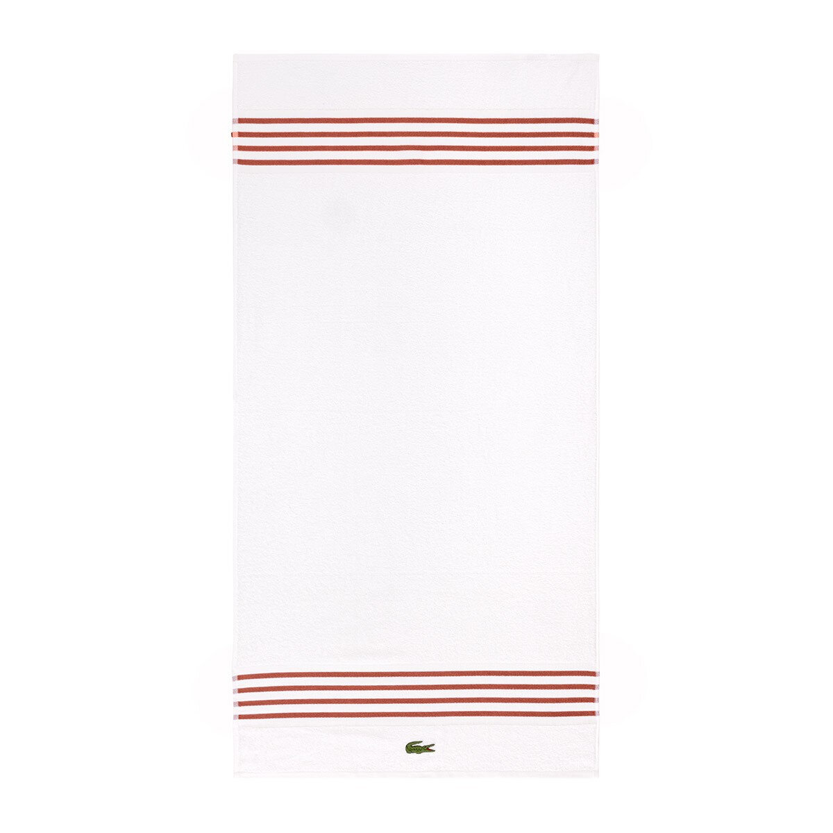 Полотенце Lacoste Куртлайн (Courtline) Терракотовый (Terre Battue) 70x140 см
