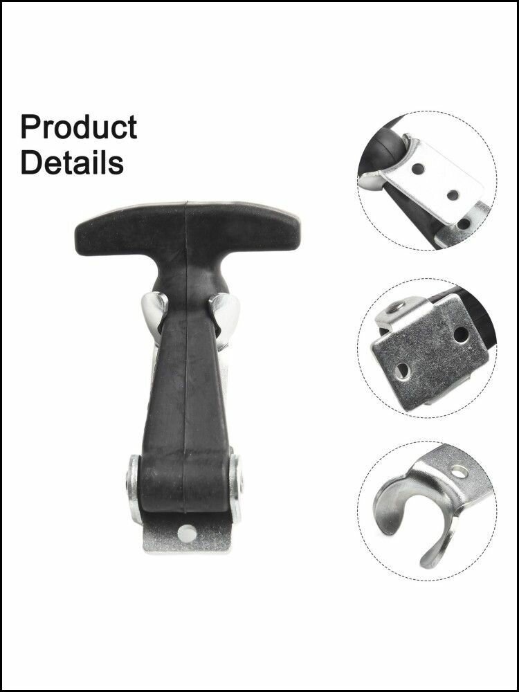 Резиновые защелки с T-ручкой и креплениями из нержавеющей стали, универсальный набор для мебели и быта, комплект виброгасящих фиксаторов-Новинка