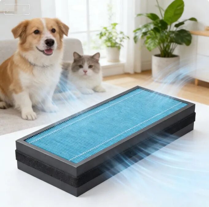 Фильтр HEPA H13 для Бризера Tion 4S/3S/O2 для очистки воздуха от пыли, аллергенов