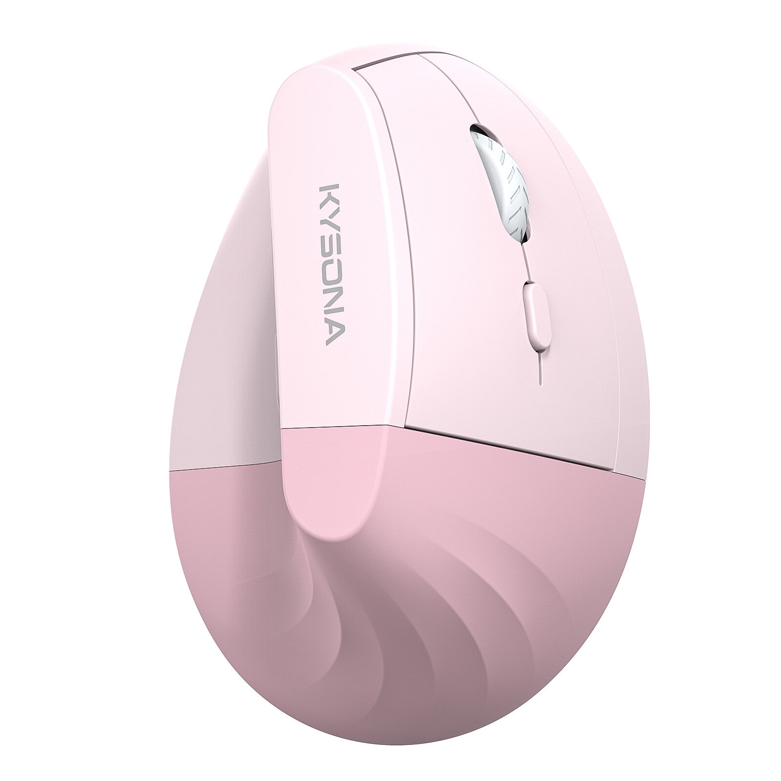 Беспроводная эргономичная вертикальная мышь Kysona EM18GX, тихая, 2.4G/Bluetooth, офисный ПК ноутбук, DPI 4000
