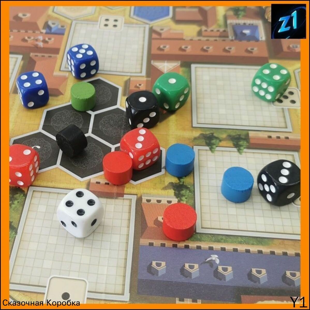 Настольная игра Замки Бургундии для взрослых