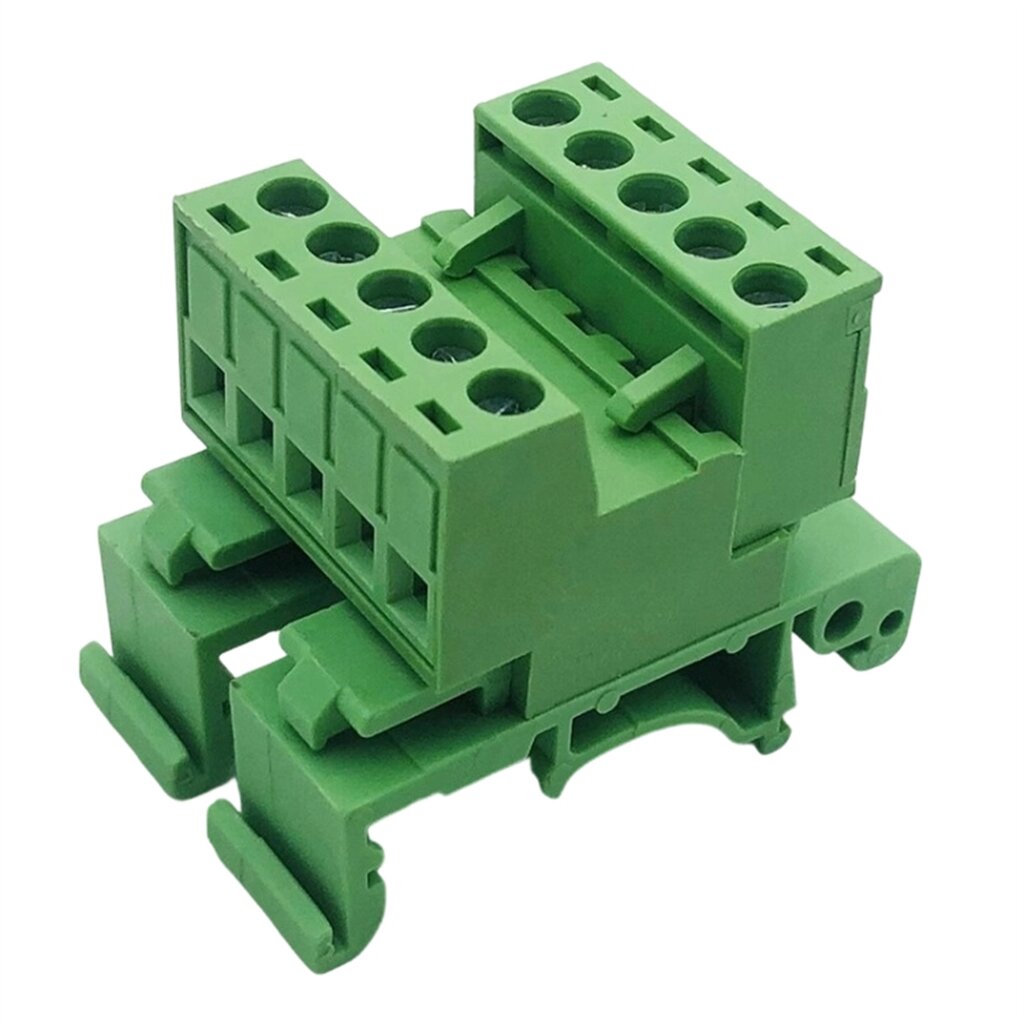 Блок надежных соединительных клемм С помощью стальных винтов с покрытием Zn, Сила тока 10 Ампер