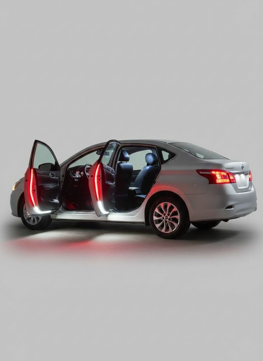 Подсветка в машину на двери и салон LAZA_AUTO_TOP