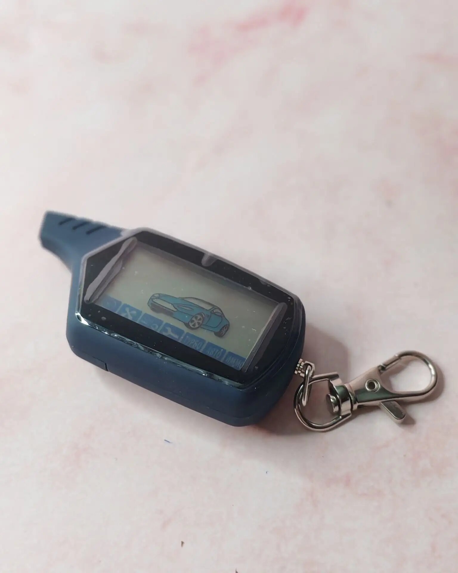 Брелок, (пульт) А91 к подходит к сигнализации СтарЛайн, черного цвета