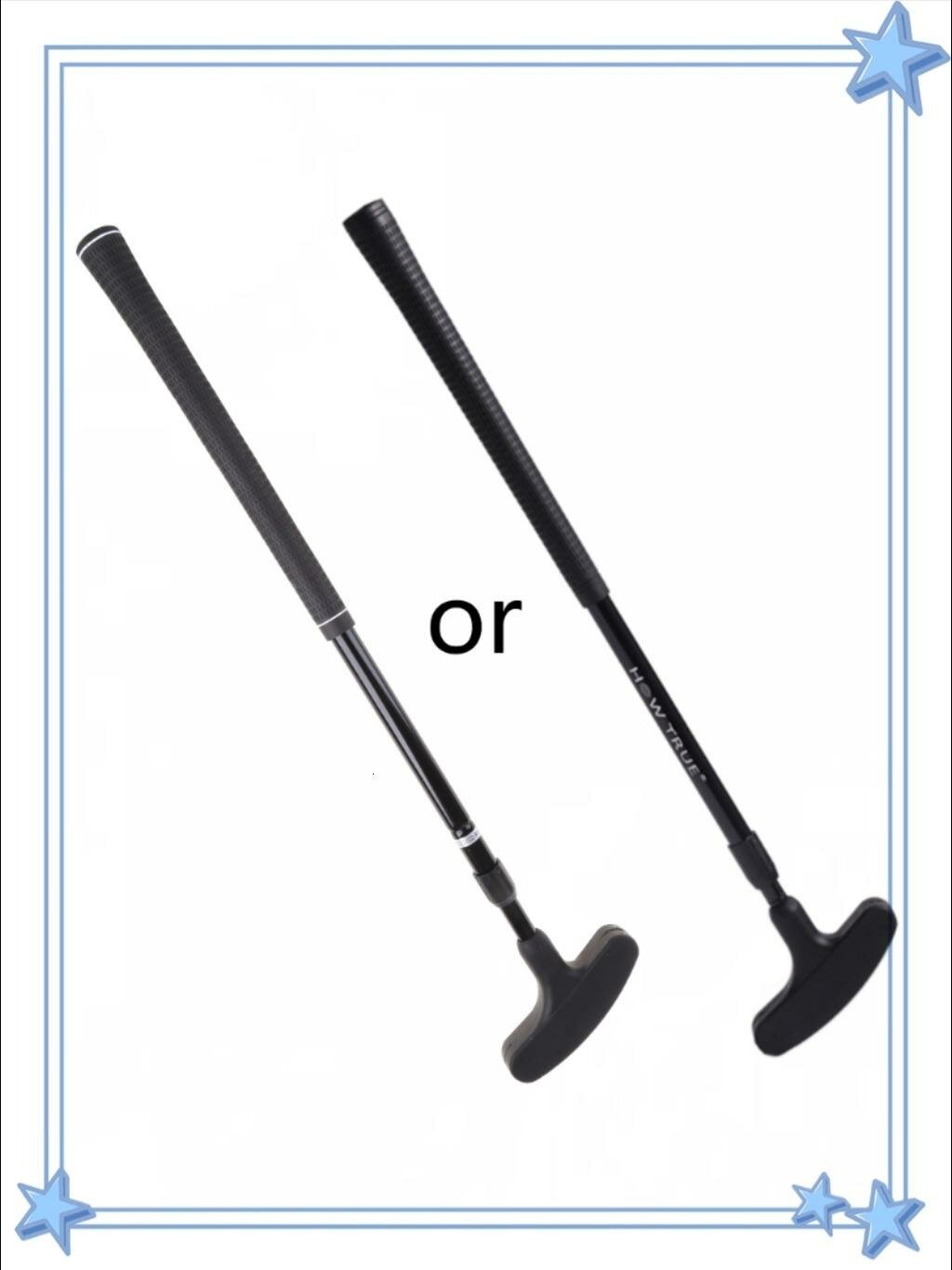 Детский мини-путер для гольфа, Черный