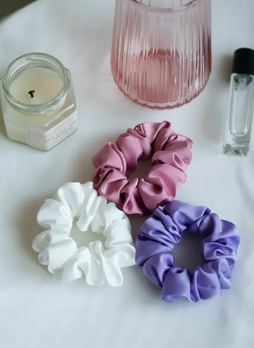 Резинки для волос шелковая 8 HORAS of silk