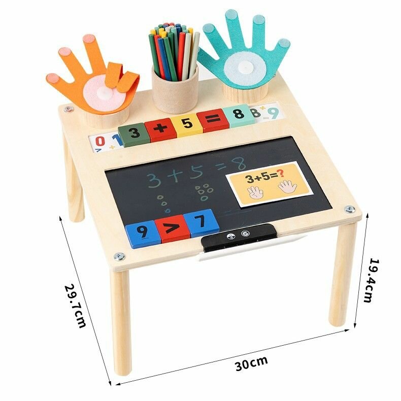 Монтессори деревянные игрушки для малышей, игровой стол с бусинами для развития моторики, дидактические кубики для раннего развития