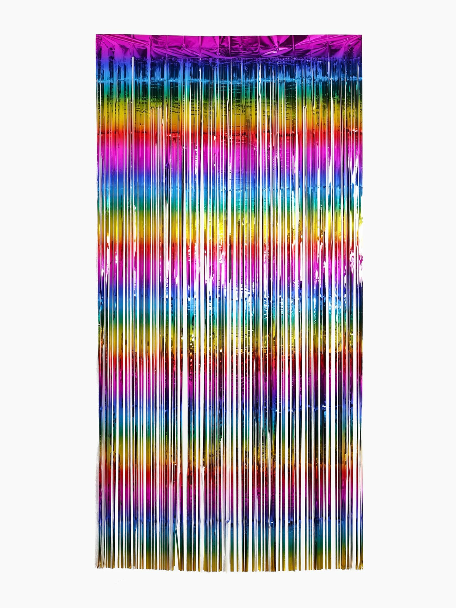 Фотозона-занавес «Дождик» радужный, градиент, 100×200 см