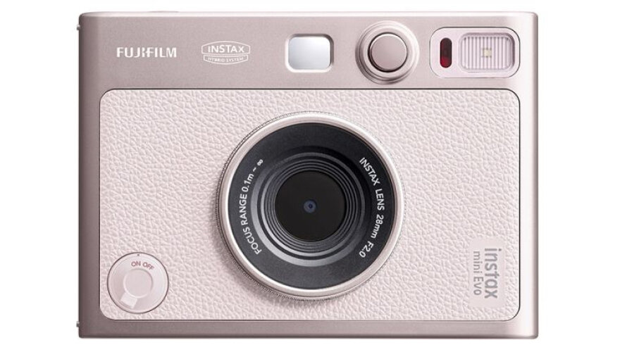 Fujifilm Фотоаппарат моментальной печати Fujifilm Instax Mini Evo (Розовый)