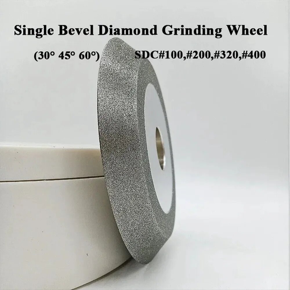 1 шт. Односторонний шлифовальный круг для стальных пильных и фрезерных лезвий, SDC 45 125 мм 200