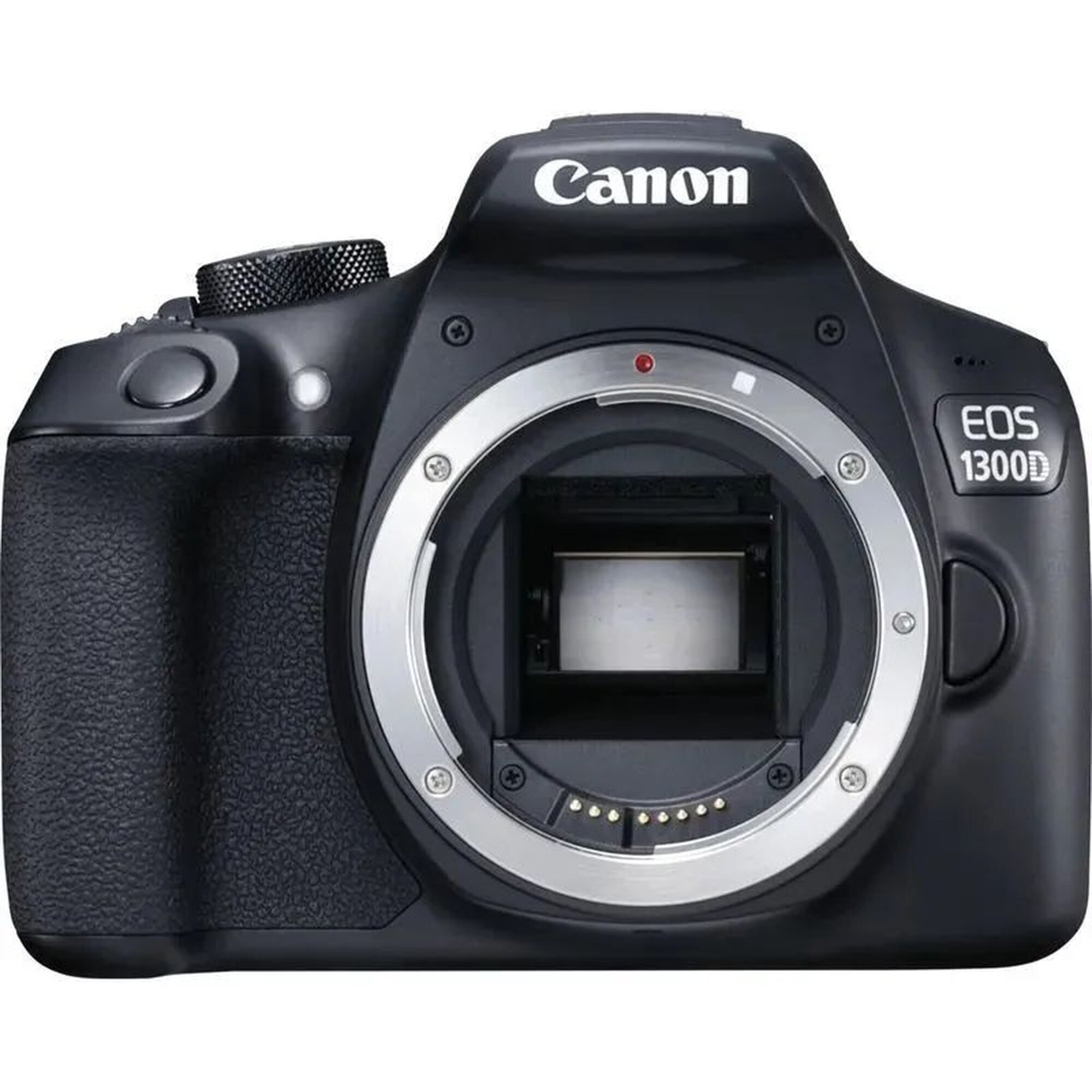 Фотоаппарат Canon EOS 1300D BODY, Wi-Fi, NFC, совместимость с объективами Canon EF/EF-S