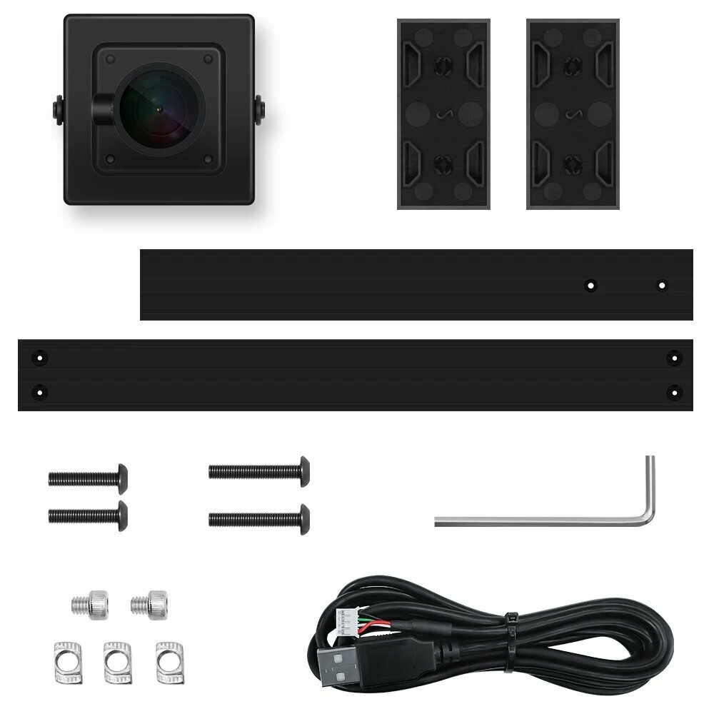 Камера Twotrees TC500 500 Вт, умная камера 5 МП для TTS-55 TTS-10 PRO CK1-55, лазерный гравировальный станок, визуализация, весь рабочий источник