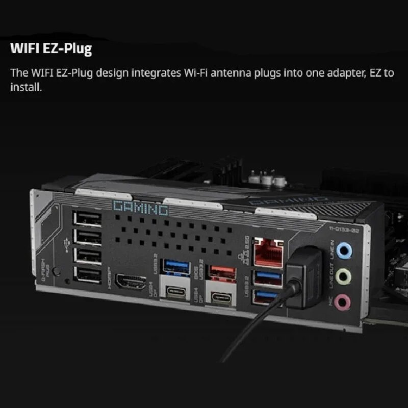 Оригинальная антенна для материнской платы GIGABYTE с магнитной основой, антенна WIFI7 EZ-Plug White