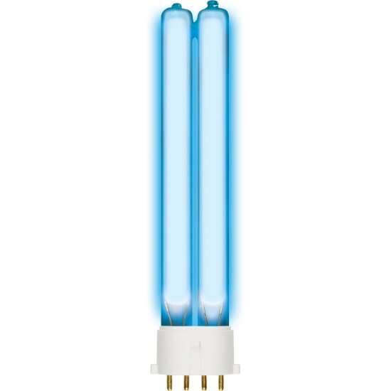 Лампа люминесцентная ультрафиолетовая бактерицидная Uniel ESL-PL-9/UVCB/2G7/CL Спектр UVC 254нм. Картон. ТМ