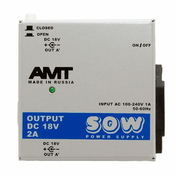 Первичный модуль питания DC-18V АМТ Electronics PSACDC18 SOW PS-1