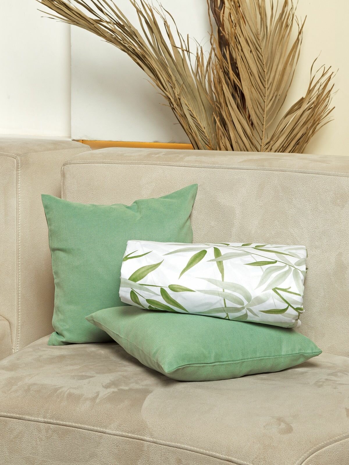 Наперник для одеяла "Бамбук" Natalya Fototdinova, 160х200, тик, потайная молния.