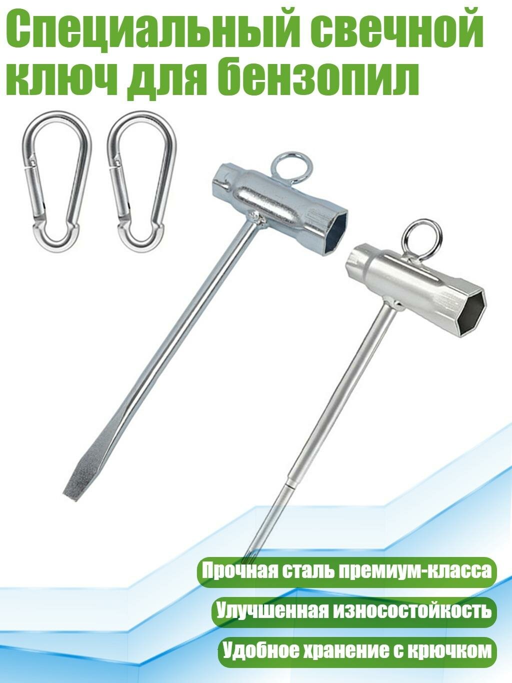 Специальный свечной ключ для бензопил