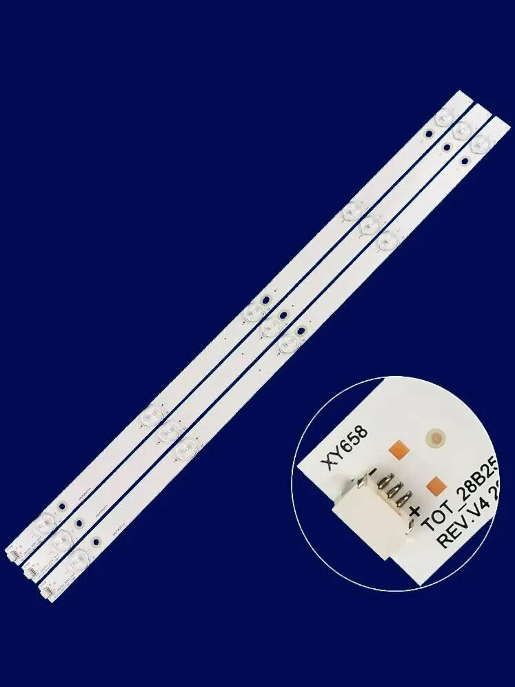 1 комплект- 3 шт Подсветка H28V9900 Ph28b25 4C-LB280T-YH2 28B2550-3030C-5S1P 006-P2K2071A